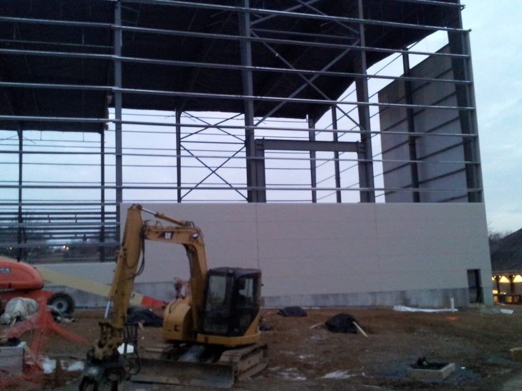 Hershey Park Laff Trakk Coaster Building | Steelsmith Inc Steel ...