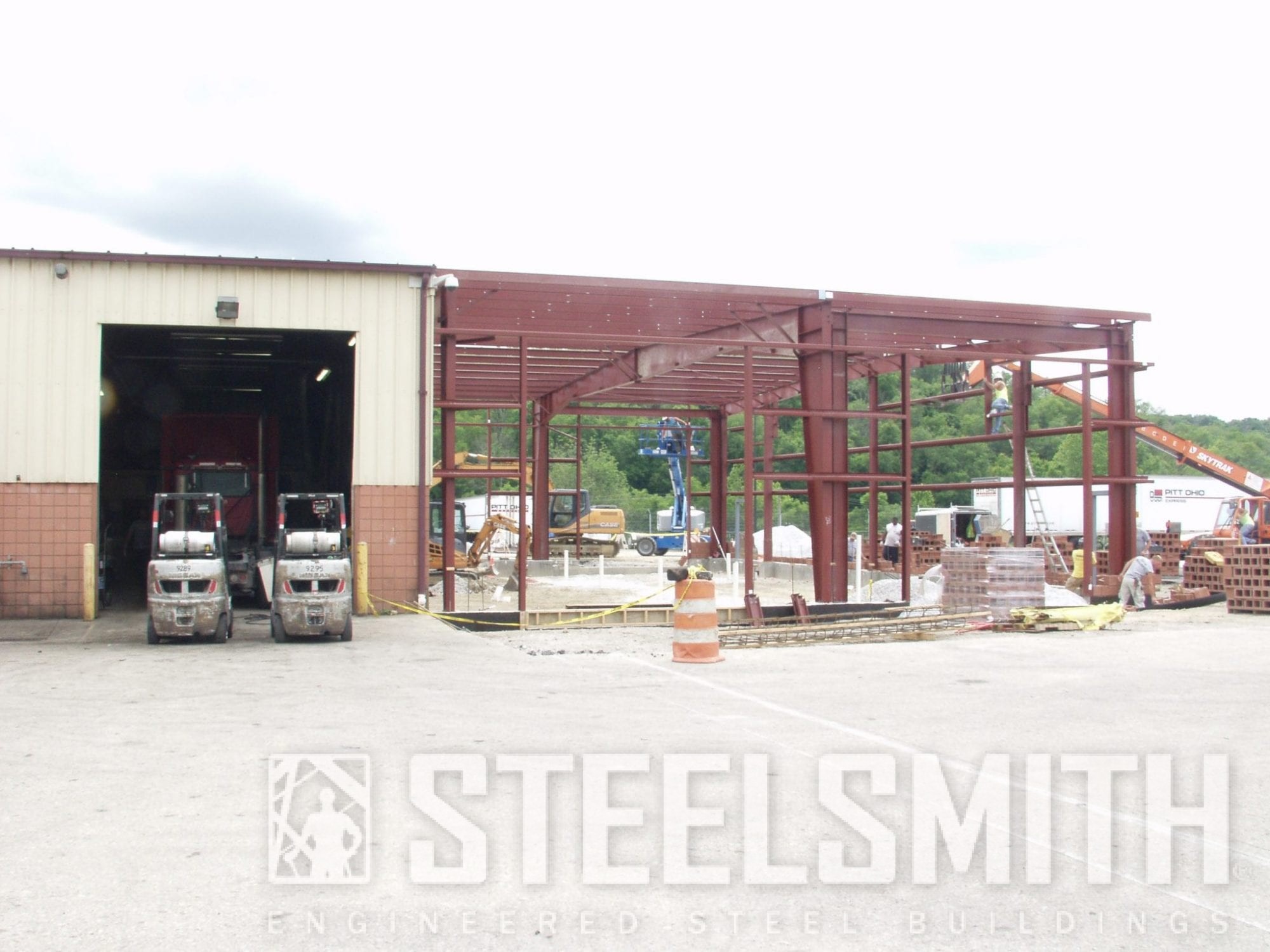 Pitt Ohio Addition | Steelsmith Inc Steel Buildings and Design Build ...