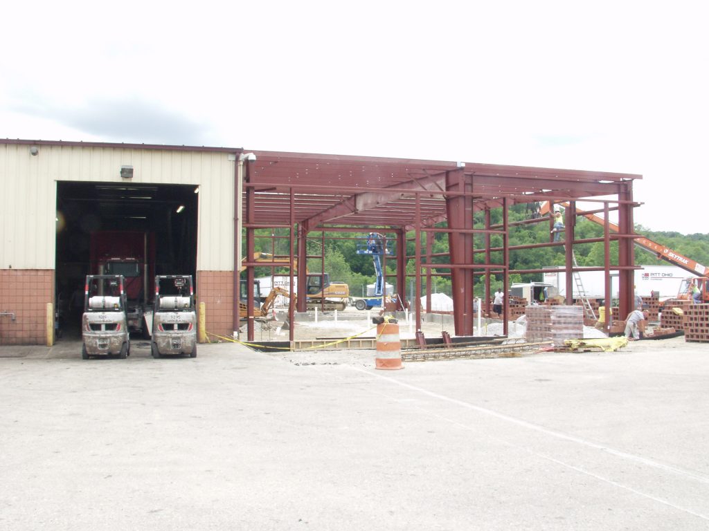 Pitt Ohio Addition | Steelsmith Inc Steel Buildings and Design Build ...