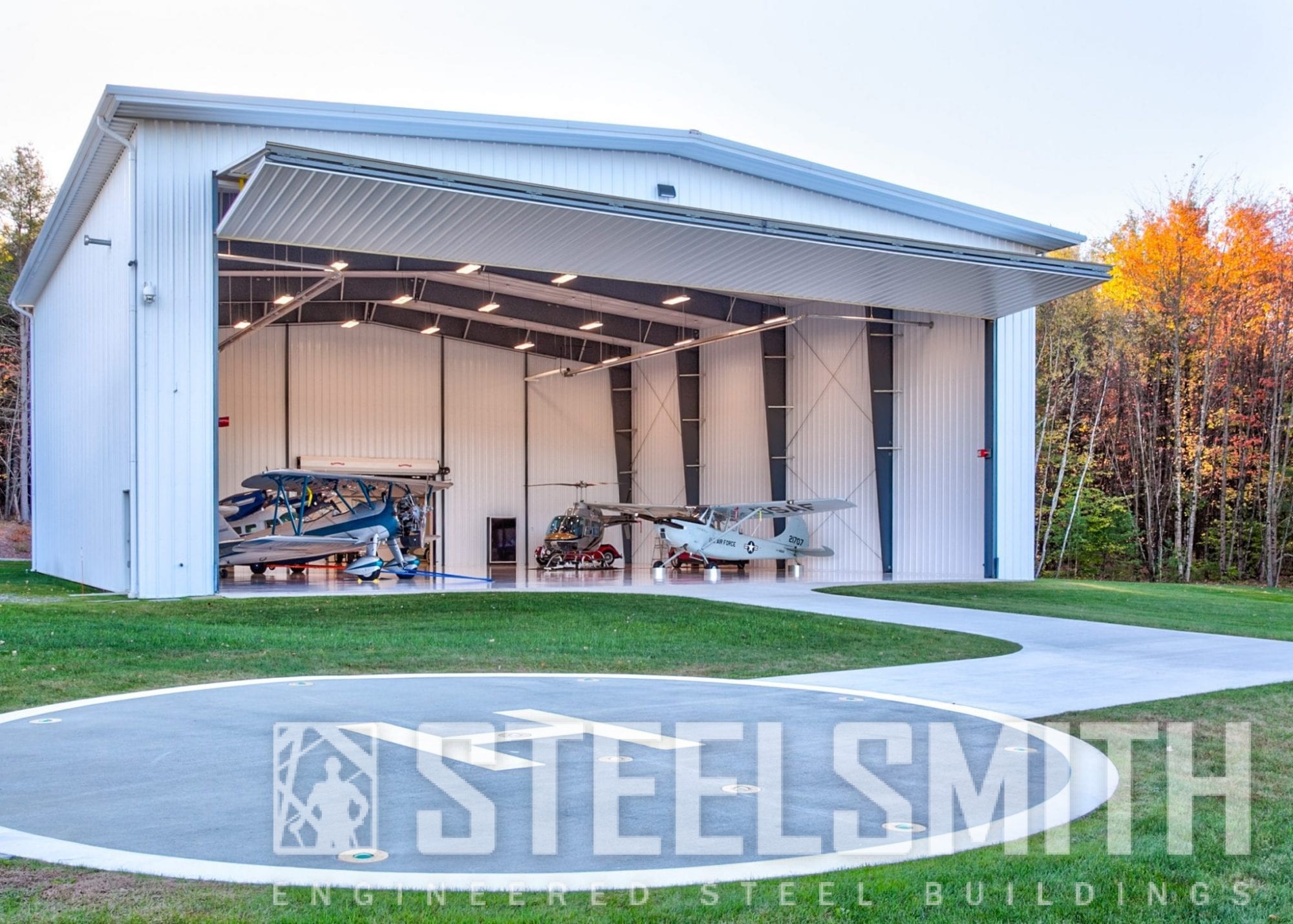 Red House Building | Steelsmith Inc Steel Buildings and Design Build ...