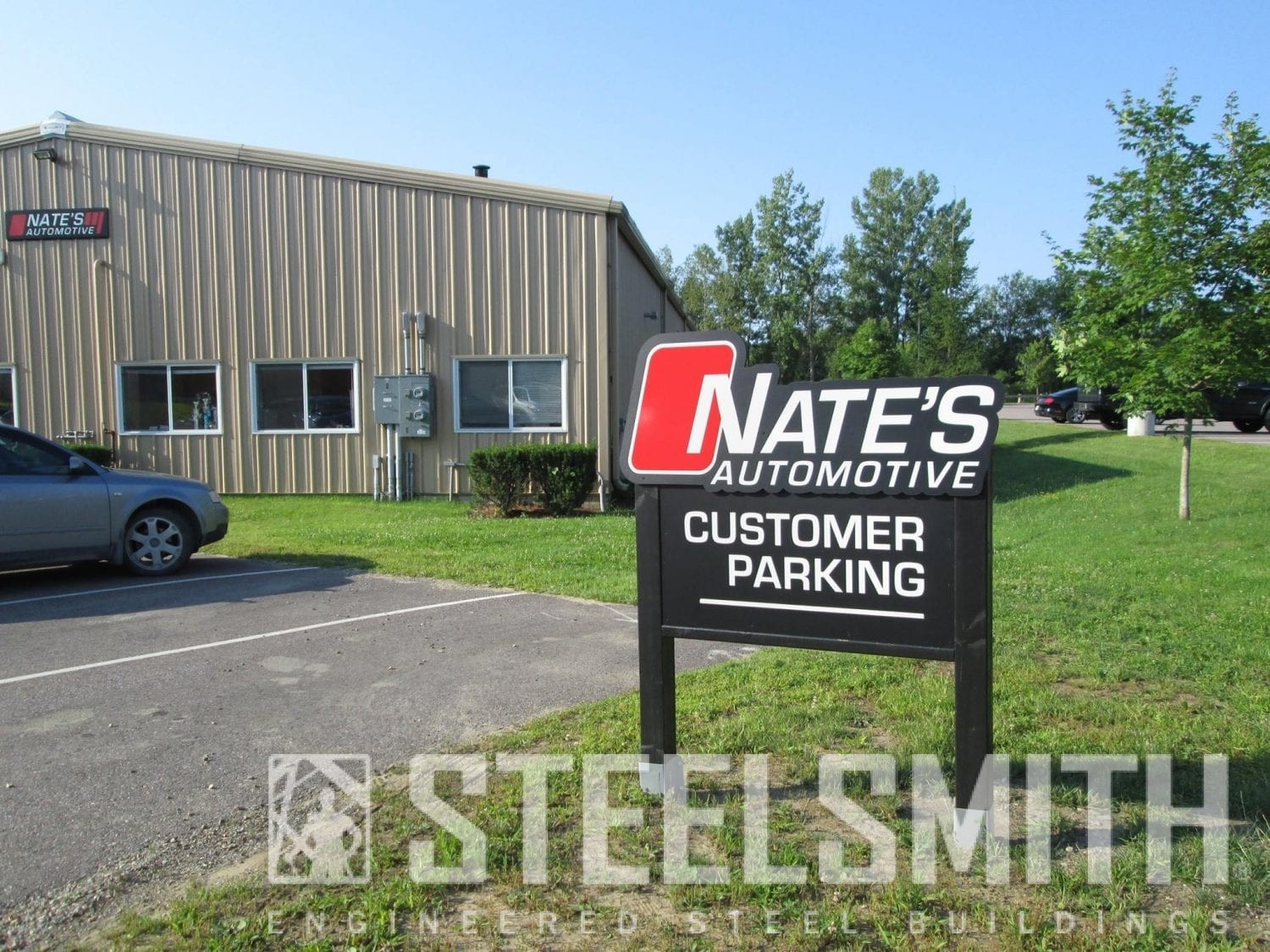 Nate’s Automotive | Steelsmith Inc Steel Buildings and Design Build ...